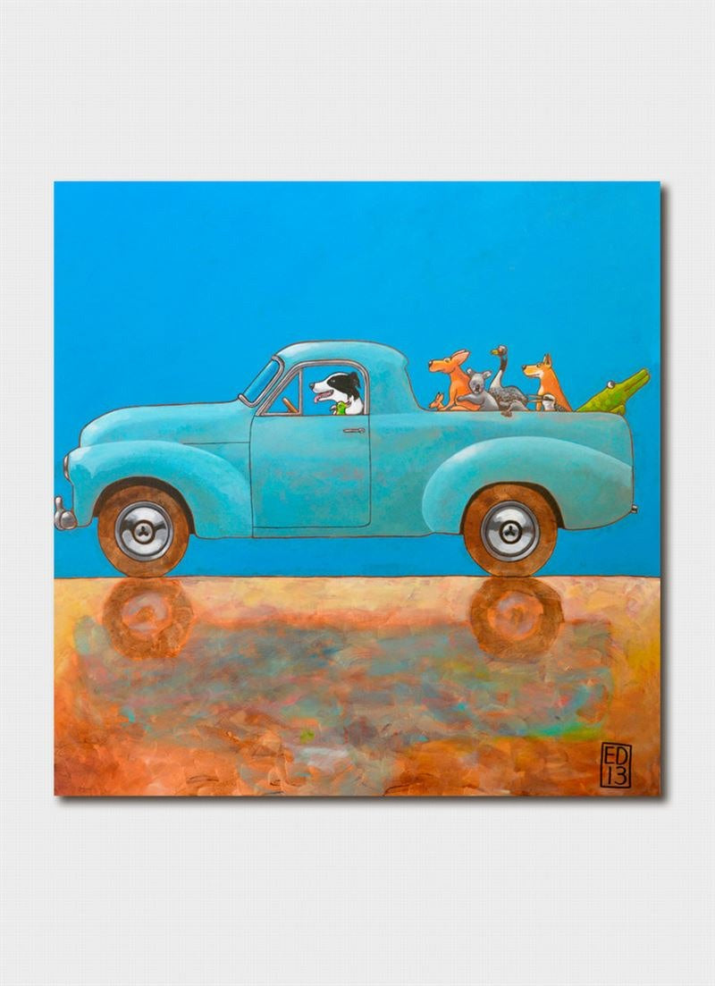 FJ Ute Card – Spacecraft Creative