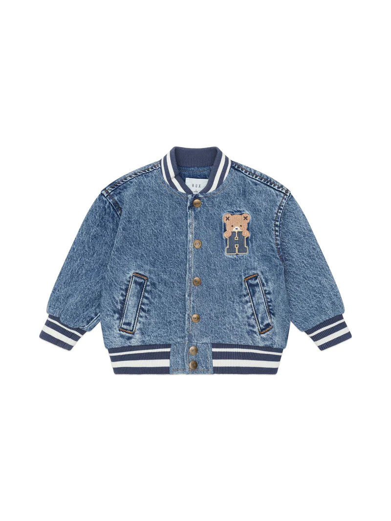 Dreamy Denim Bomber Jacket – Spacecraft Creative
