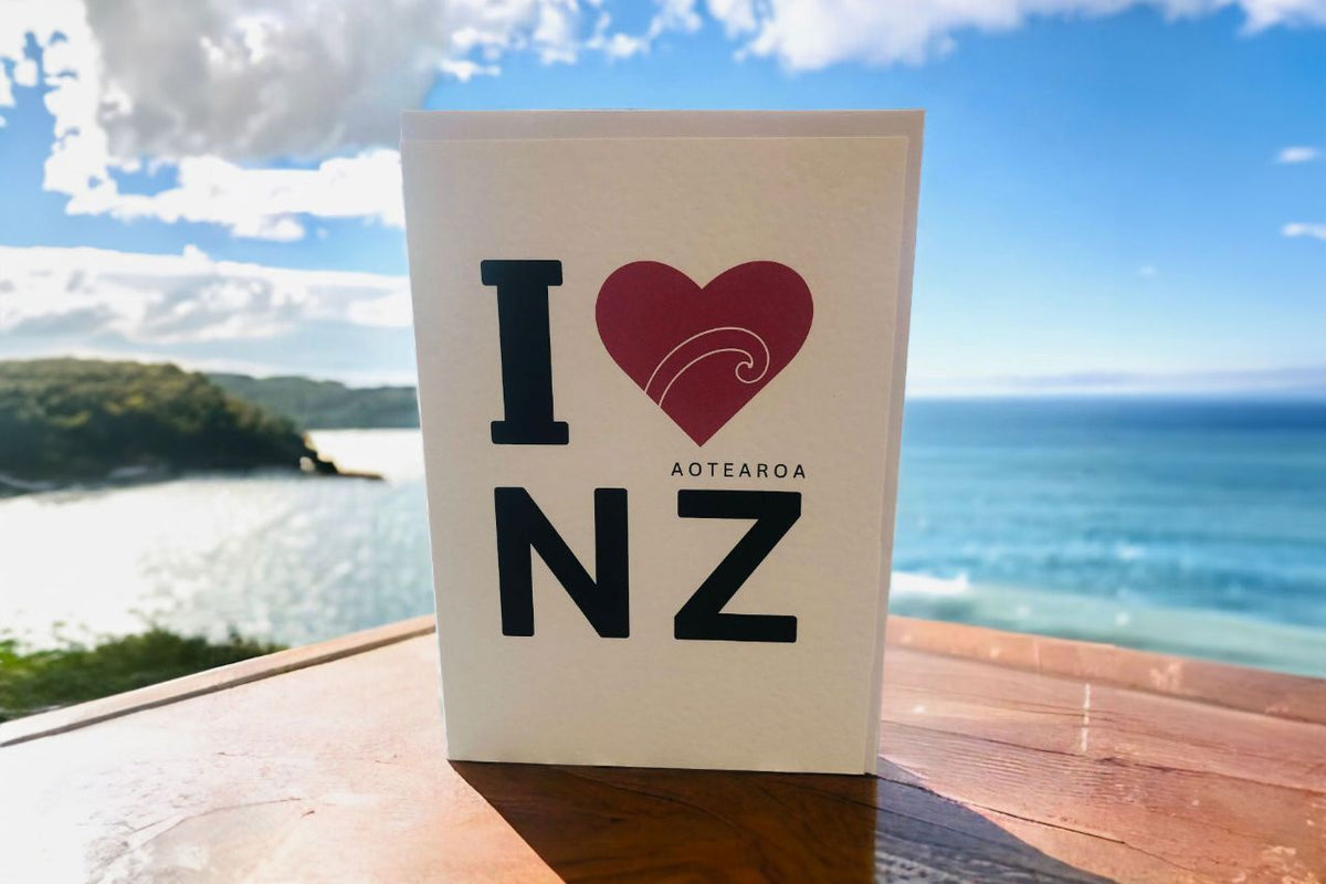 I Love Aotearoa Card – Spacecraft Creative