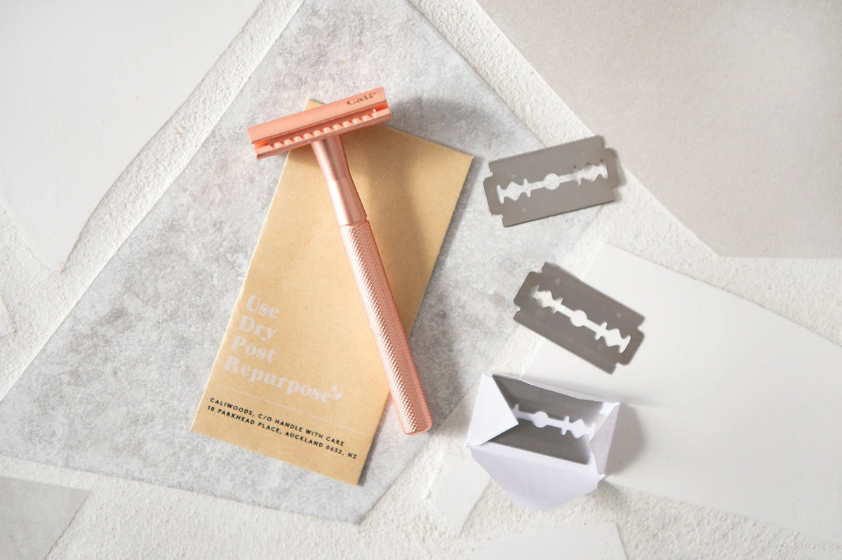 Long Handled Safety Razor - Copper – Spacecraft Creative